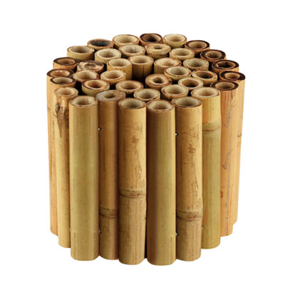 30cm x 1m Natural Bamboo Garden Plant Beds Edging