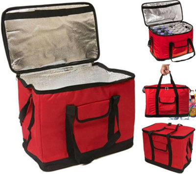 30L Collapsible Cool Bag with Shoulder Strap - Perfect for Camping ...