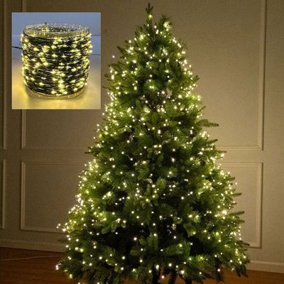 30m LED Christmas Tree Light String 300pcs Light Strip Starry Sky ...