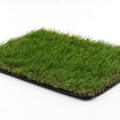 30mm Artificial Grass - 2m x 10m - Natural and Realistic Looking Fake Lawn Astro Turf | DIY at B&Q