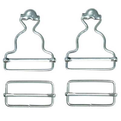 30mm Dungarre Buckle with Slider Buckle, Metal Bib Overalls Brace ...