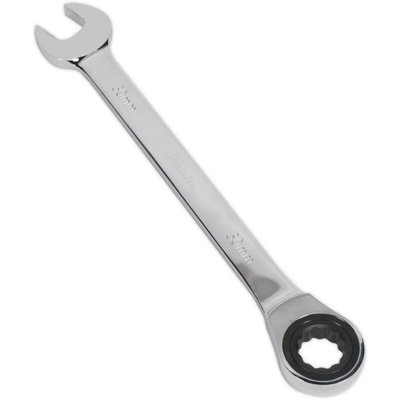 30mm Ratchet Combination Spanner - High-Quality Chrome Vanadium Steel ...