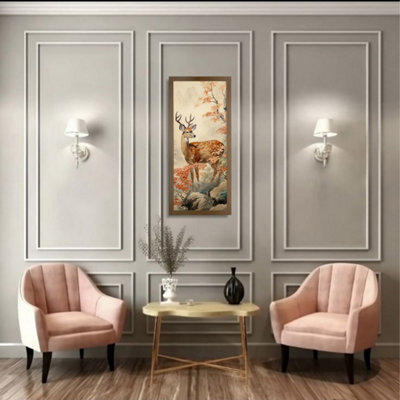 30x16" Dark Oak Poster Frame - Modern Picture Frame for Wall Art ...