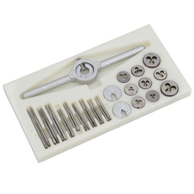 31pc Mini HSS Tap and Die set metric Model Making Watchmaker 1mm 2.5mm