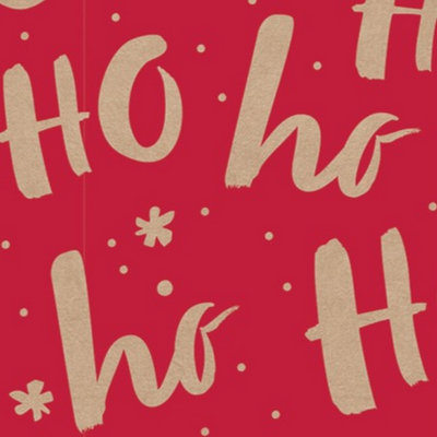 32 Christmas Wrapping Paper Sheets Kraft Effect Traditional Gift Wrap ...