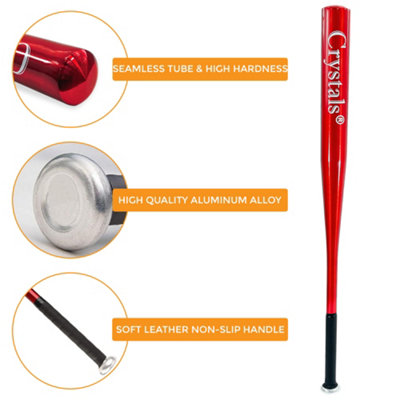 32" Heavy Duty Metal Baseball Bat Rounder Softball Pole Stick Stainless ...