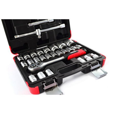 32 pce 1/2" Drive Socket Set Metric