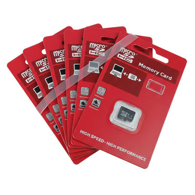 32GB Pack 5 Micro SD Card UHS I Class 10 U1 TF Memory Card Up to 80MB ...