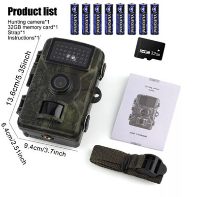 Game Camera 4K Usogood 4K Trail Camera 36MP With Night Vision ...