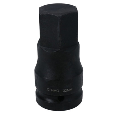 32mm 3/4" Drive Extra Deep Impact Hex Allen Key Socket Impacted 88mm Long