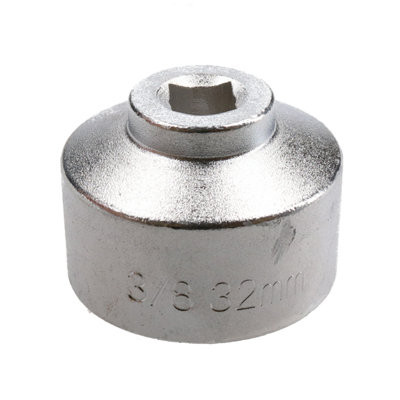 32mm Oil Filter Low Profile Socket Remover Removal Installer 3/8" Drive ...
