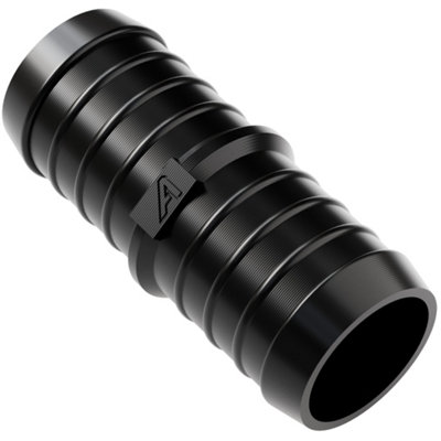 32MM PLASTIC HOSE CONNECTOR BLACK BARBED HOSE CONNECTOR FOR GARDEN ...