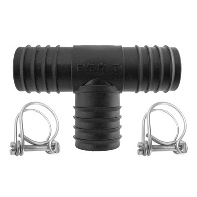 32mm tee connectors/adaptor for corrugated flexible pond pump/filter ...