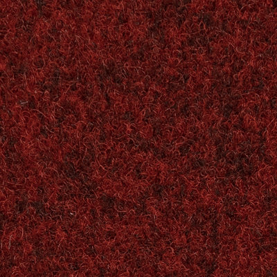 3353 - 16x Heavy duty 50 X 50cm Carpet Tiles (4m2) - 9mm Thick, Red ...
