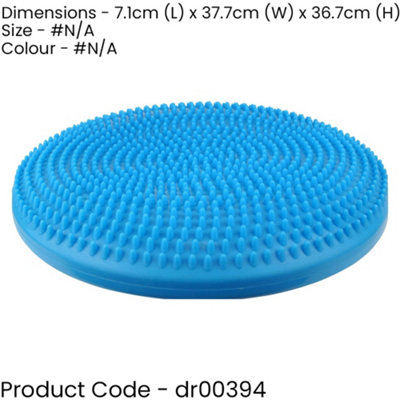 33cm Inflatable Stability Cushion & Pump - Balance & Coordination ...