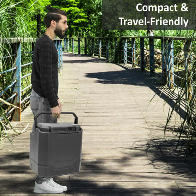 33L Cooler Hot / Cold Portable Cool Box Car Home Electric 240V AC / 12V ...