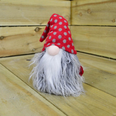 34cm Festive Gonk Cuddly Santa Indoor Christmas Plush Decoration in ...