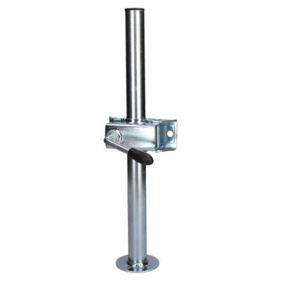 34mm Prop Drop Stand 460mm Long for Trailer Jockey Leg & Clamp | DIY at B&Q