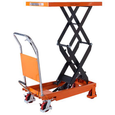 350kg TUFF Premium Scissor Lift Trolley | DIY at B&Q