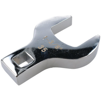 35mm (1 3/8") Crowfoot Wrench 1/2" Drive Crows Feet Spanner for Torque ...
