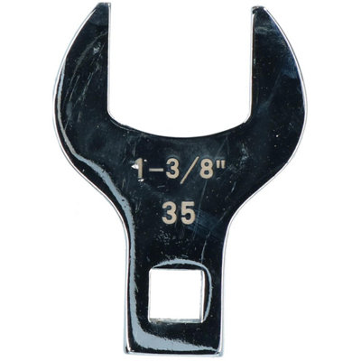 35MM (1 3/8") CROWFOOT WRENCH 1/2" DRIVE CROWS FEET SPANNER FOR TORQUE ...
