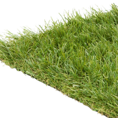 35mm Artificial Grass - 3m x 14m - Natural and Realistic Looking Fake ...