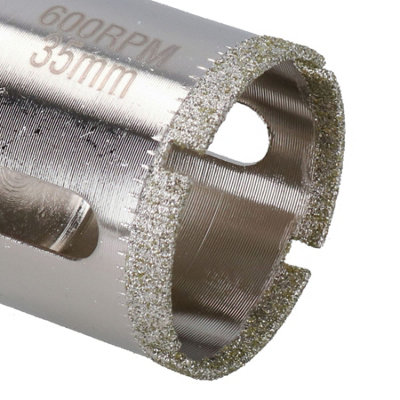 35mm Diamond Dust Holesaw Cutter Cutting Drill for Glass Marble Slate Porcelain