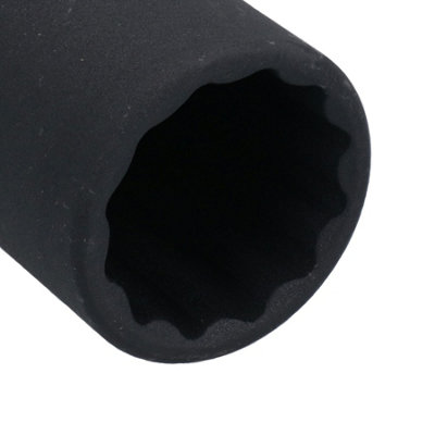 35mm Metric 1/2" Drive Deep Rear Hub Axle Spindle Nut Socket 12 Sided ...