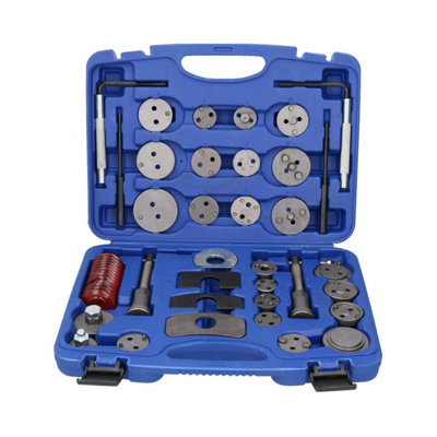 35pc Left & Right Hand Brake Calliper / Calliper Wind Back Tool Piston ...
