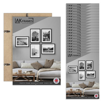 35X25CM Frameless Clip Frame (Pack of 20) with Perspex - For Posters ...