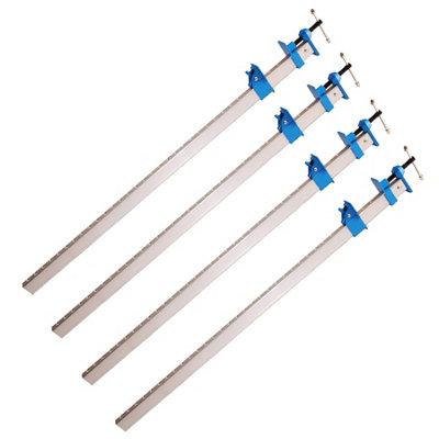 36" Aluminium Sash Clamp Grip Bench Work Holder vice Slide Cramp 4pk