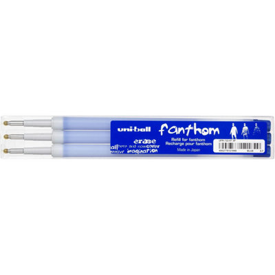 36 Blue Uniball Erasable Refills Pack Pen Refills