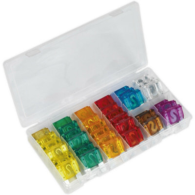 36 Piece Automotive MAXI Blade Fuse Assortment - 20A to 100A ...