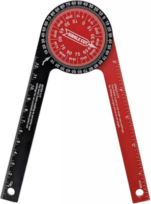 360 Degree Mitre Saw Protractor Precision Angle Finder for Coving ...