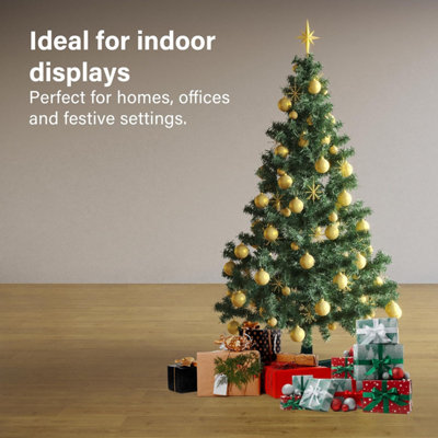 360 Degrees Rotating Christmas Tree Stand Revolving Artificial ...