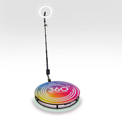 360 Photo Video booth 80cm Platform Rotating Selfie Spinner