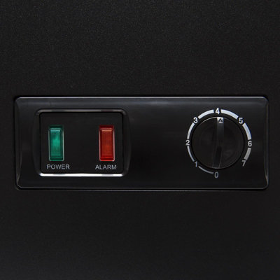 36cm Black Chest Freezer, Freestanding Slimline Compact - SIA CHF60B/E