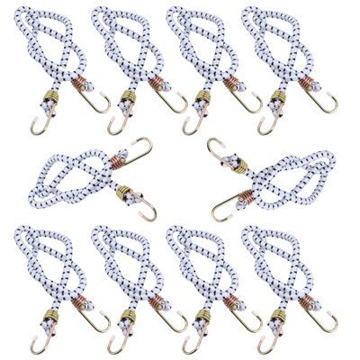 36in Heavy Duty Bungee Cords Fasteners Tie Downs Fastening Metal Hooks ...