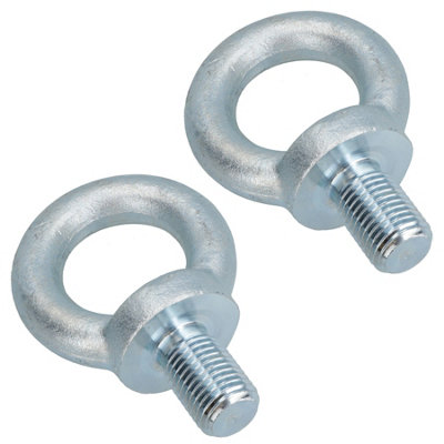 36mm Lifting Eyes Eyebolt Ring Zinc Plated 54mm Length 5.10 Ton ...