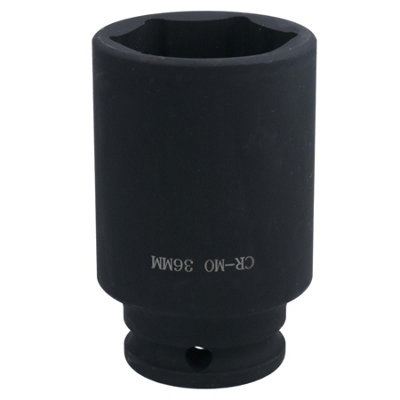 36mm Single Hex Deep Impact Socket | DIY at B&Q