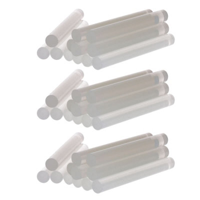 36pc Hot Melt Glue Gun Sticks Adhesive 11mm x 100mm for Electric ...
