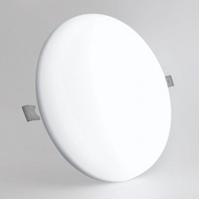 36w Round LED Panel Light Recessed with Edge Lit 6500k 36RCWA