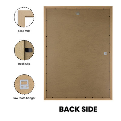 36x24" Country Pine Poster Frame - Modern Picture Frame for Wall Art ...