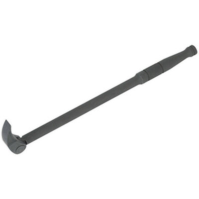 380mm Curved Head Pry Bar - 180 Degree Adjustable Head - Locking Pry ...