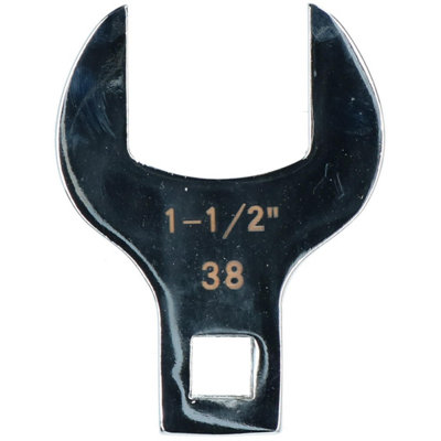 38mm (1 1/2") Crowfoot Wrench 1/2" Drive Crows Feet Spanner for Torque ...