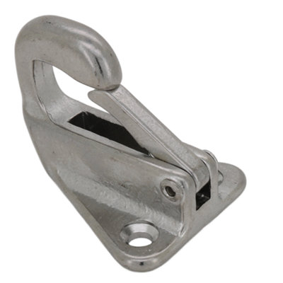 38mm x 34mm Stainless Steel Spring Loaded Fender Hook