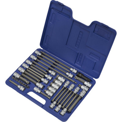 38pc Automotive S2 Socket Bit Set - For VW AUDI BMW & FORD - Ball Joint ...