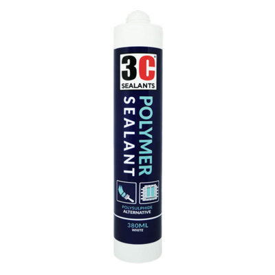 3C Sealants Polymer Sealant Polysulphide Alternative 380ml Grey