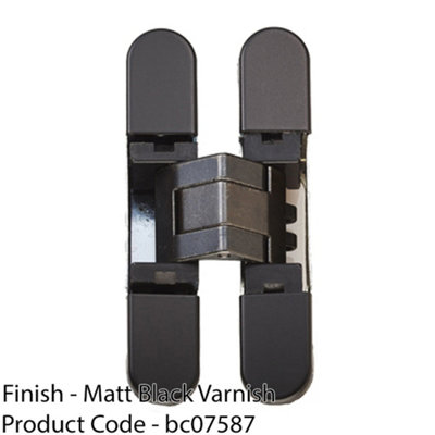 3D Adjustable Concealed Cabinet Hinge - 180 Degree Opening Wardrobe ...