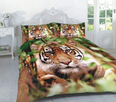 3D Animal Effect Quilt Bedding Sets with Pillow Cases Poly Cotton ...